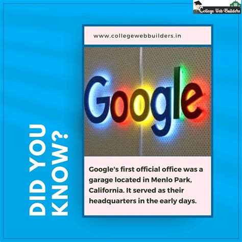 On Linkedin Collegewebbluiders Didyouknow Garageheadquarters