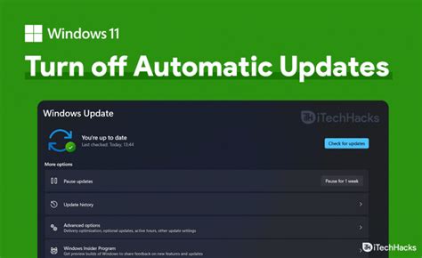 Top 5 Ways To Turn Off Automatic Updates On Windows 11