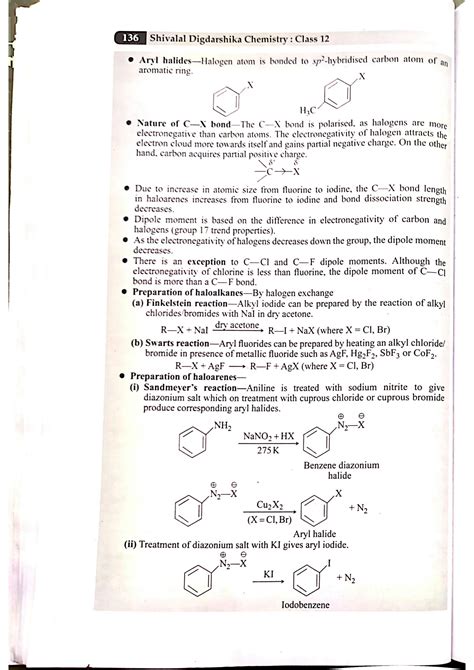 SOLUTION: Chemistry chapter 6 haloalkanes haloarenes - Studypool