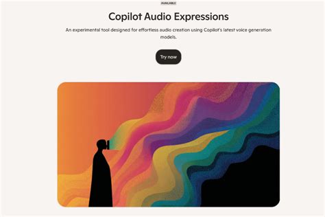 Microsoft Copilot Audio Expressions Launches Generate Natural Voice