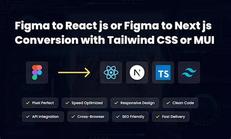 Do Figma To React Js Or Next Js Conversion With Tailwind Css Fiverr Revenue Price And Trends