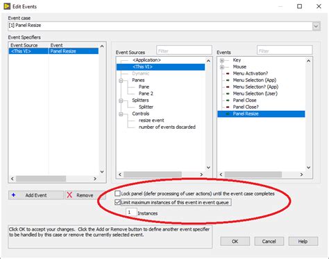 Solved Panel Resize Event Pile Up Ni Community