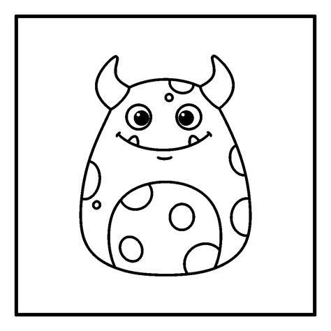 Monsters Coloring Pages Coloring Dojo