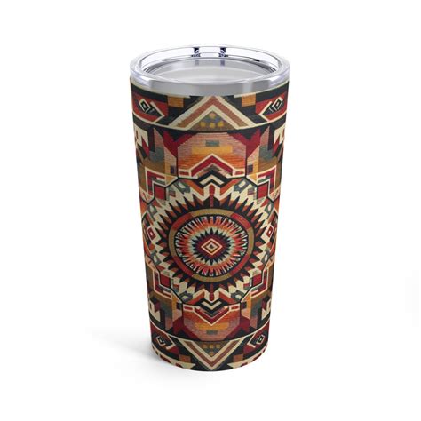 Tumbler 20oz Southwestern Tumbler Native Tumbler Tribal Tumbler