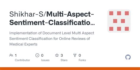 Multi Aspect Sentiment Classification For Online Medical Reviewspresentation Doc Multi Aspect