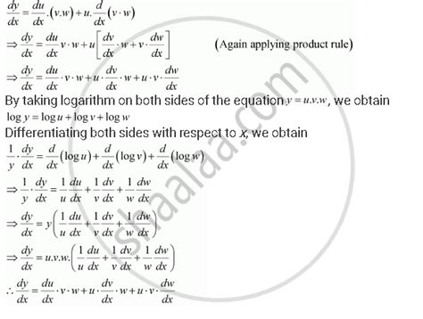 Product Rule Derivative Uv
