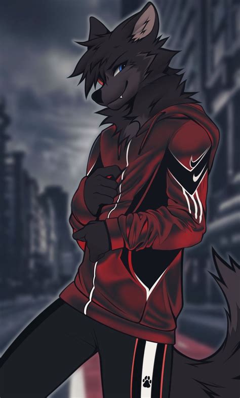 Black Wolf Furry Art At Randy Llamas Blog
