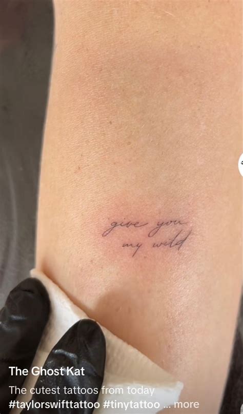 Marjorie Taylor Swift Tattoo