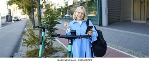 Happy Babes Scanning Qr Code Photos And Images Shutterstock