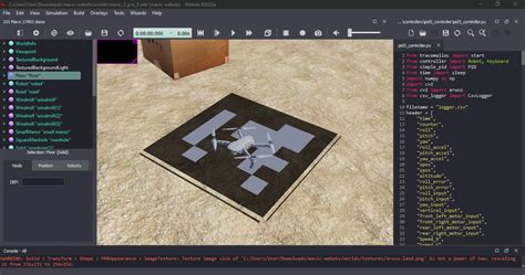 Dji Mavic 2 Pro In Webots Environment Download Scientific Diagram