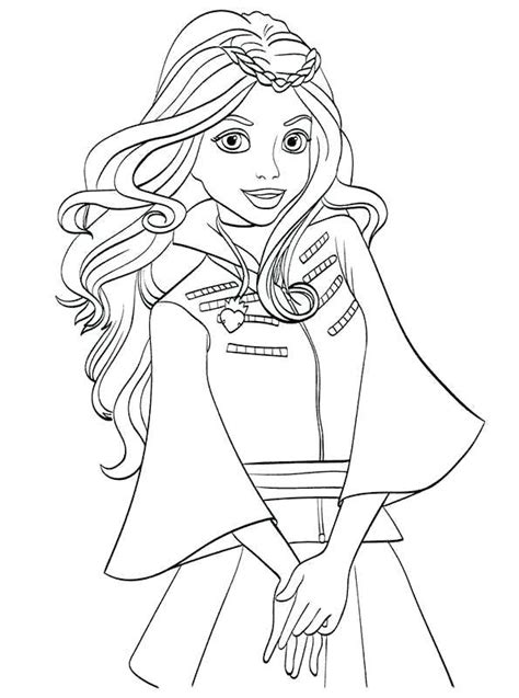 Descendants 2 Uma Coloring Pages At Vanemilianoblog Blog