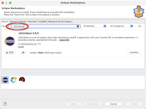 Javabeginners Eclipse Fuer JavaFX Einrichten