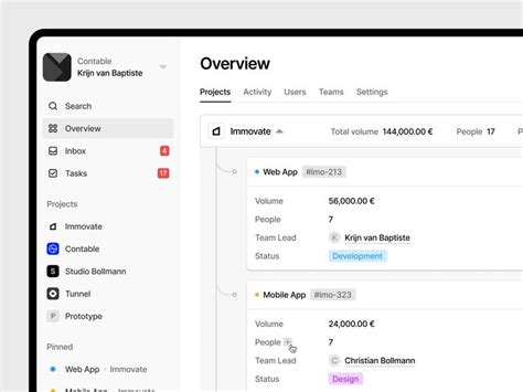 Contable Dashboard Interactive Web Design App Design Layout Web App