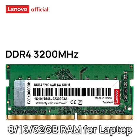 Lenovo Laptop RAM DDR MHz GB GB GB RAM Pin SO DIMM Memory