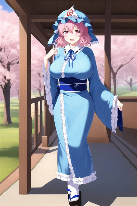 Yuyuko Saigyouji 2 By Red5805 On Deviantart