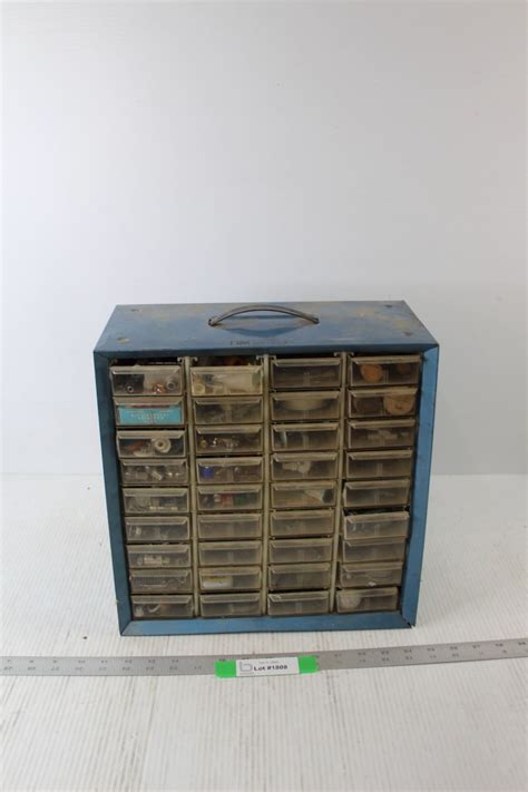 Hardware Organizer With Assorted Hardware Bodnarus Auctioneering