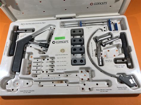 Concept Acl Instrumentation Set Surgeons Edge