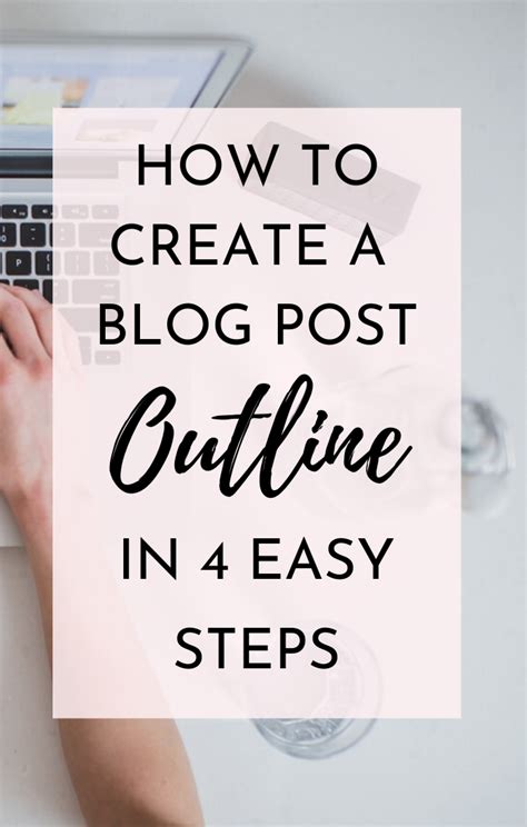 How To Create A Blog Post Outline In 4 Easy Steps Promote Blog Post