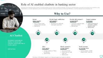 Role Of Ai Enabled Chatbots In Banking Sector Omnichannel Banking Services PPT PowerPoint