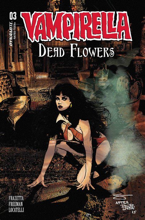 Vampirella Dead Flowers Frazetta And Freeman 3 2023 Prices