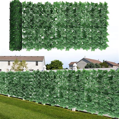 Ocinone Artificial Ivy Privacy Fence Screen Decorative
