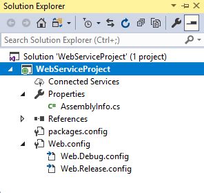 How To Create A Web Service Project In Net Using Visual Studio
