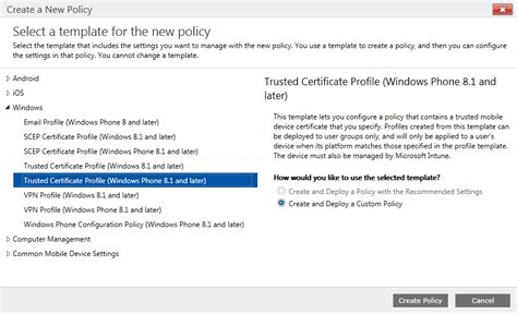 Part 3 Deploy Certificates To Mobile Devices Using Microsoft Intune NDES Deployment Modern