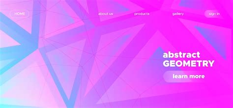 Premium Vector Triangular Pattern Abstract Geometric Background With Gradient