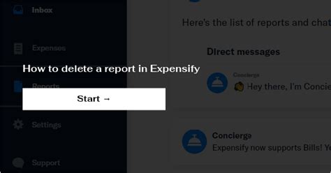 How To Delete A Report In Expensify