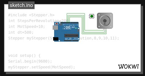Stepper Basics Wokwi Esp32 Stm32 Arduino Simulator
