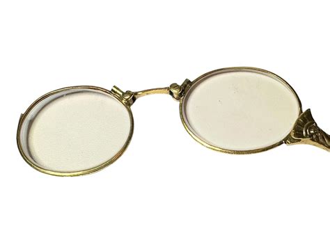 Art Nouveau Lorgnette Opera Glasses Folding Spectacles Antique Austria