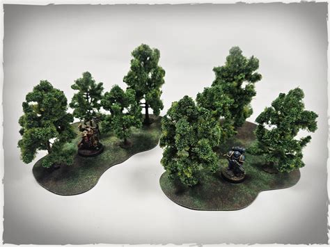 Model Trees 32 Mm Scale Deciduous Trees 8 Pcs Set Deepcut Studio