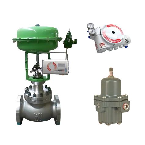 Pneumatic Control Valve Linear With Flowserve Logix 520md Digital Hart Valve Positioner And Asco