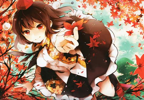 Download Aya Shameimaru Anime Touhou 4k Ultra Hd Wallpaper By Azmaya