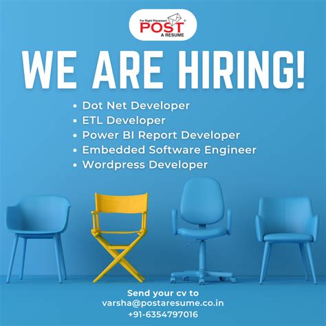 Hiring Now Check And Apply Job Updates From Post A Resume Post A Resume Hr Consultancy