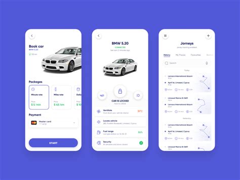 Car Sharing Mobile App Ui Ux Design Part 2 Artofit