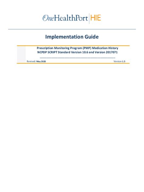 Fillable Online Ncpdp Script Standard Version 10 Fax Email Print Pdffiller