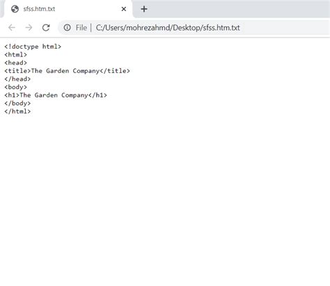 There Is No Result Of My Html File In Any Browser Stack Overflow