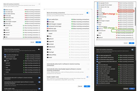 Macos 15 Sequoiaではmacosのファイヤーウォールの不具合により、chromeやfirefox、ssh、vpn、ファイル共有、ユニバーサルコントロールなどのネットワークを利用