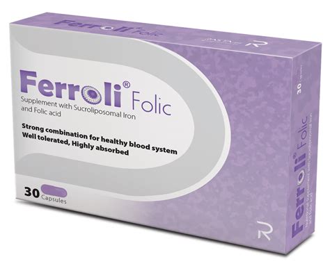 » Ferroli® FOLIC Capsule | Rastagene