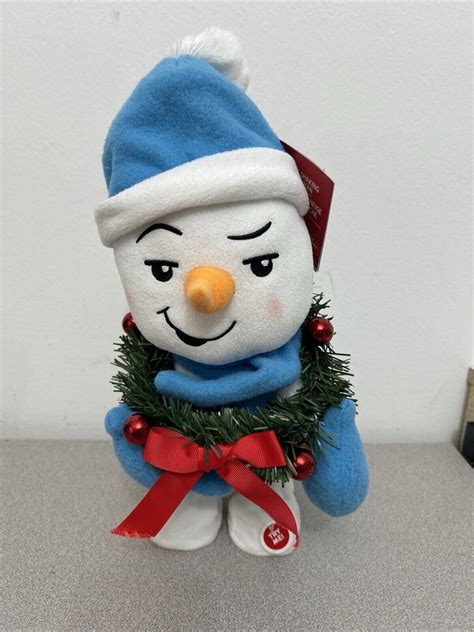 Booty Shaking Plush Snowman Animated Dancing Singing 14 New With Tags Etsy
