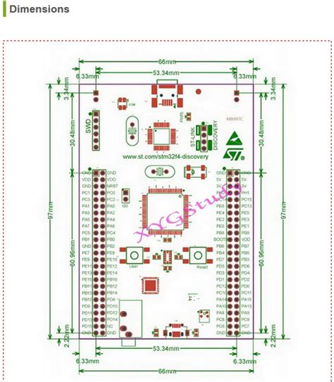 Buy Gsinnerlink Stm32f4discovery Stm32f407g Disc1 St Stm32 Stm32f4