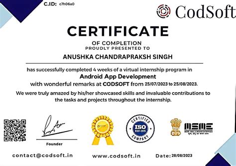 Anushka Singh On Linkedin Internshipjourney Codsoftexperience