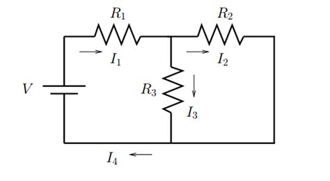 Solved For The DC Circuit Shown Here Kirchhoffs Rules And Chegg
