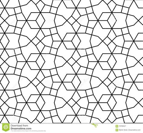Vector Modern Seamless Geometry Pattern Grid Black And White Abstract