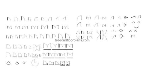Folding Door Section Free Cad Drawings