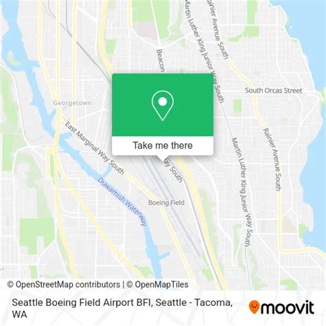 How To Get To Seattle Boeing Field Airport Bfi By Bus Or Light Rail