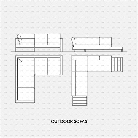Download Dynamic Cad Blocks Outdoor Furniture Cadasbuilt Cadasbuilt