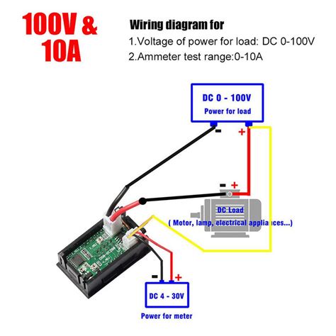 Dc Volt Amp Meter Wiring Diagram Circuit Diagram