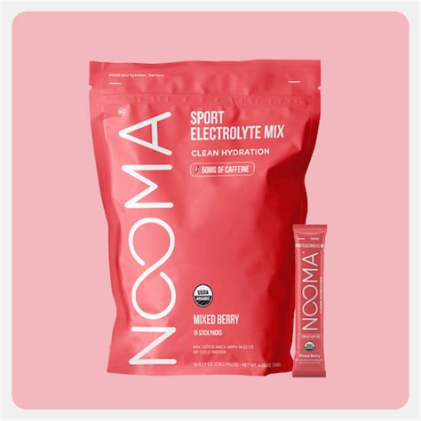 Nooma Organic Sports Drinks Vegan Plant Based Keto And Non Gmo